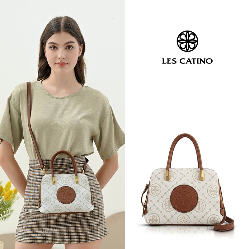 Jual Tas Wanita Les Catino Keyna Round Satchel Mgrm Blb | Shopee Indonesia