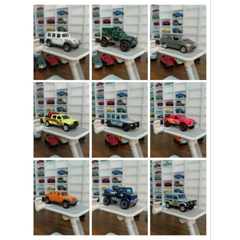 Jual Hotwheels Matchbox doc hudson toyota tacoma offroad truck jeep ...