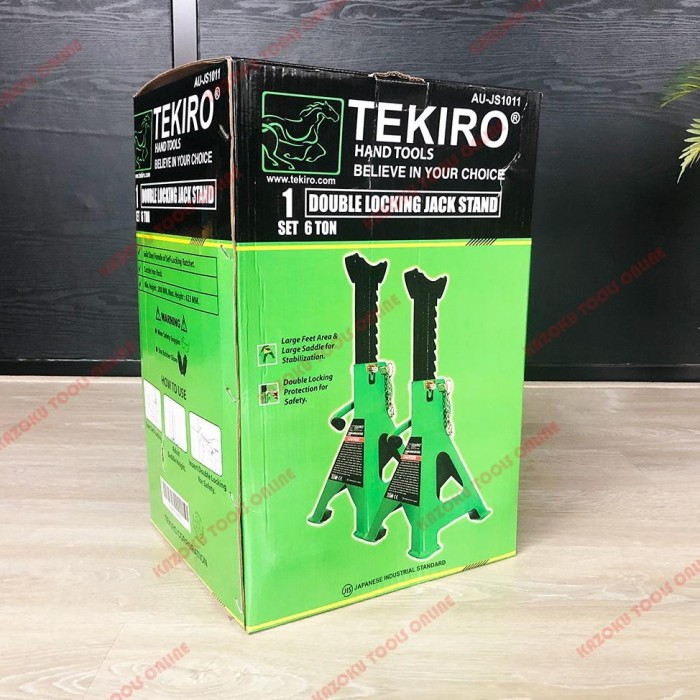 Jual TEKIRO JACK STAND 6 TON @2 AU-JS1011 | Shopee Indonesia