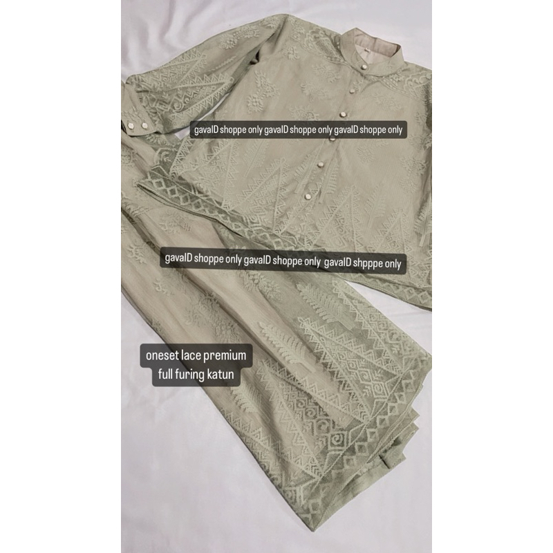 Jual SHUA ONE SET DRESS | ONESET BRUKAT | SET ROK BRUKAT (READY ...