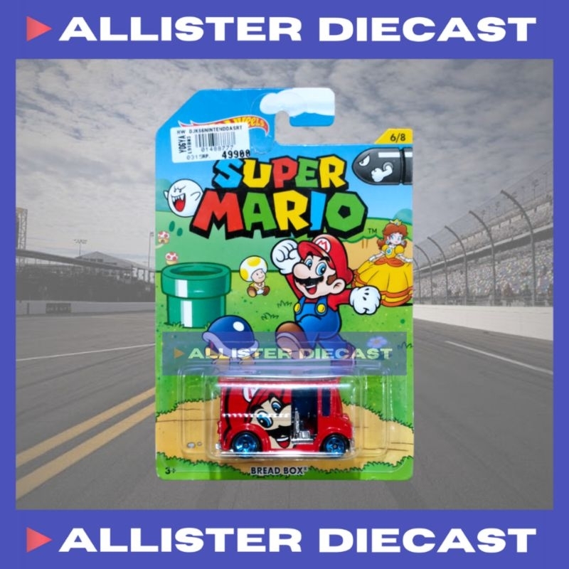 Jual Vintage Hot Wheels Mario Bros Bread Box ALLISTER DIECAST Hot ...