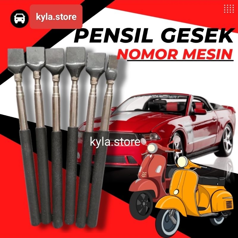 Jual PENSIL GESEK SAMSAT FISIK RANGKA NOMOR MESIN PINSIL ATAU BOSTEL ...