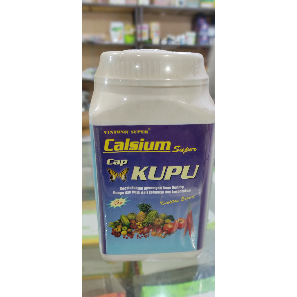 Jual calsium super cap kupu kemasan 1kg | Shopee Indonesia