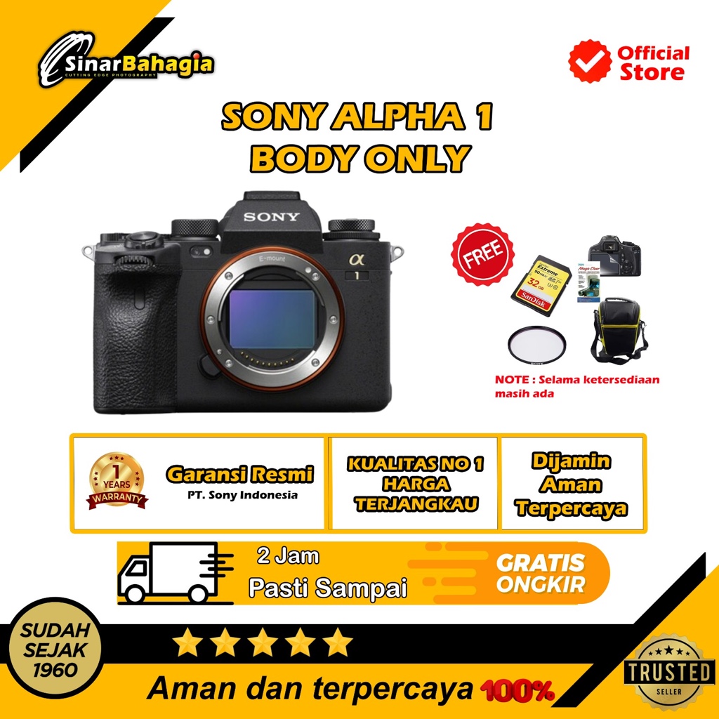 Jual Sony Alpha 1 Body Only Mirrorless Digital Camera | Shopee Indonesia