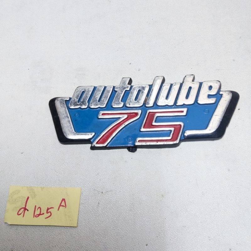 Jual LOGO emblem yamaha v75 v 75 d125a | Shopee Indonesia