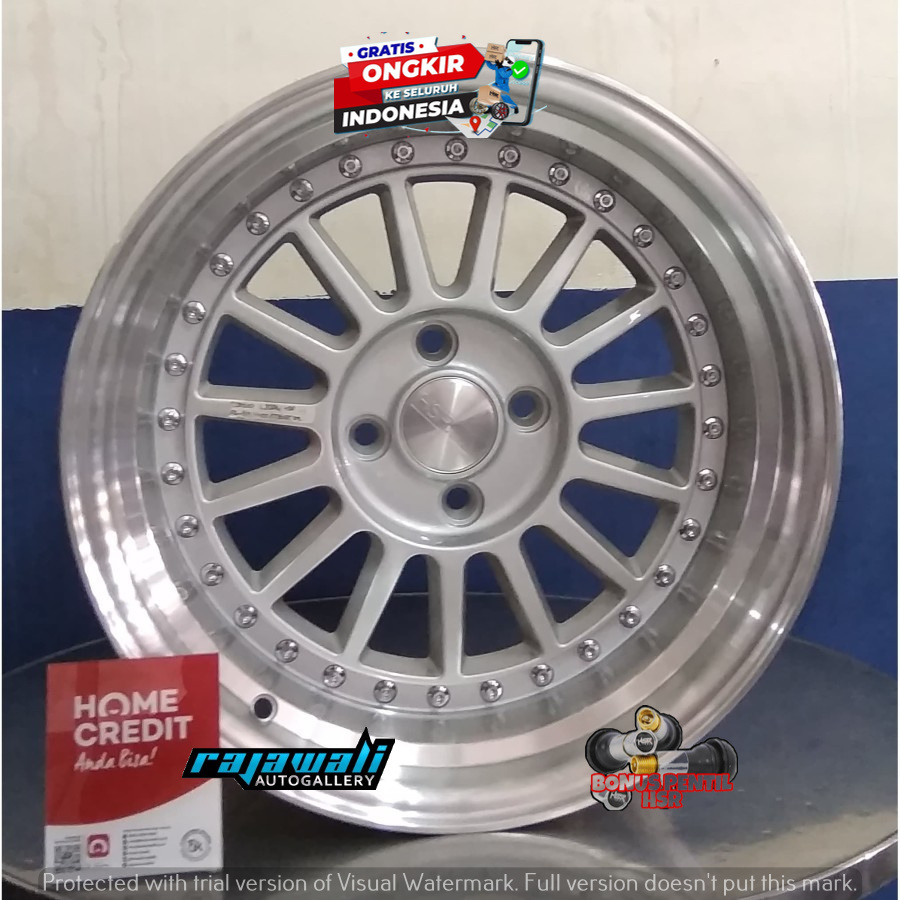 Jual VELG RACING CELONG HSR RING 16 LEBAR 8/9 BELANG TYPE NAMLEA SILVER FOLISH UNTUK VIOS CITY ...
