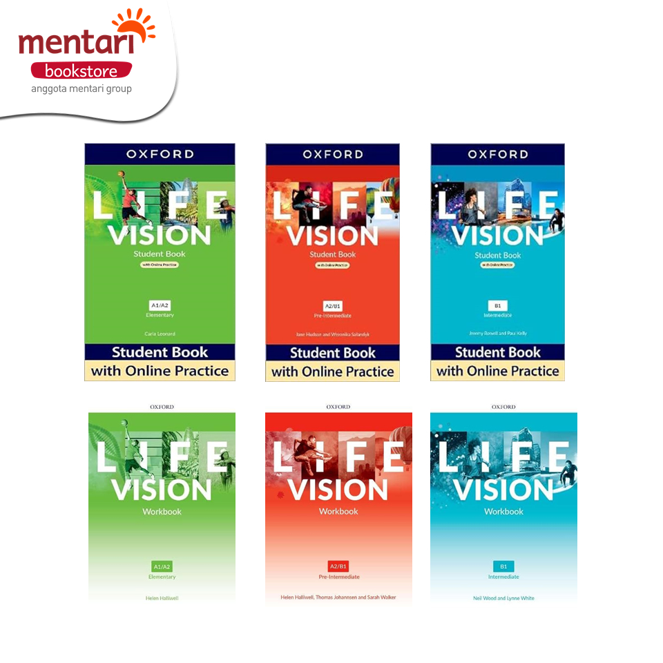 Jual Life Vision Student Book with Online Practice - Workbook - Oxford ...