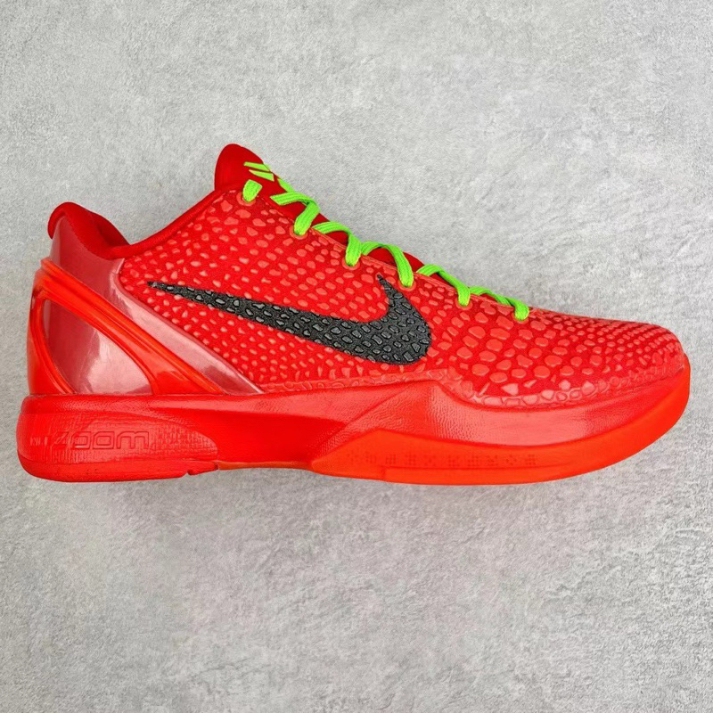 Jual Kobe Protro VI Reverse Grinch Red Material Original (Best Seller ...