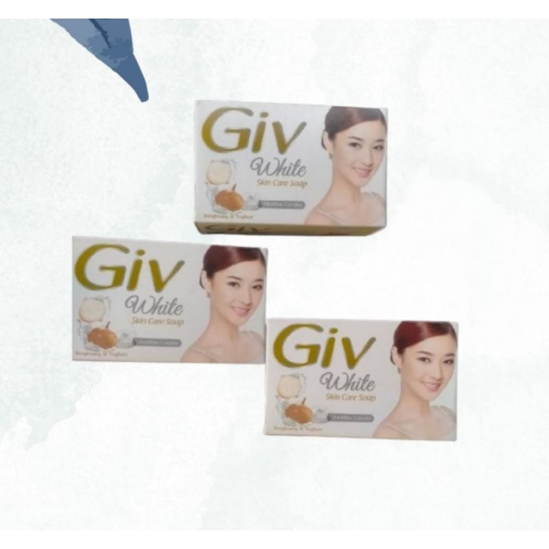 Jual Sabun Giv White Skin Care Soap Paket Hemat 3 PCS @ 70 Gram | Shopee Indonesia