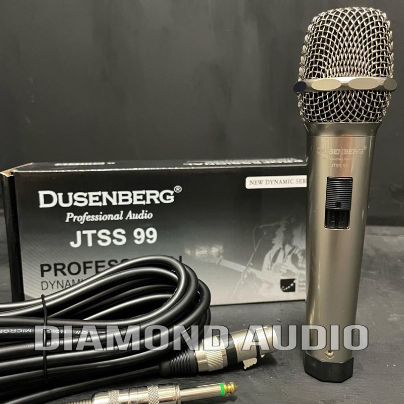 Jual Mikrofon Kabel Dusen Berg Jtss99 Dynamic Original Microphone ...
