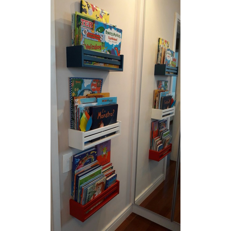 Jual RAK BUKU DINDING SUSUN MODEL DUA STRIP RAK DINDING MINIMALIS ...