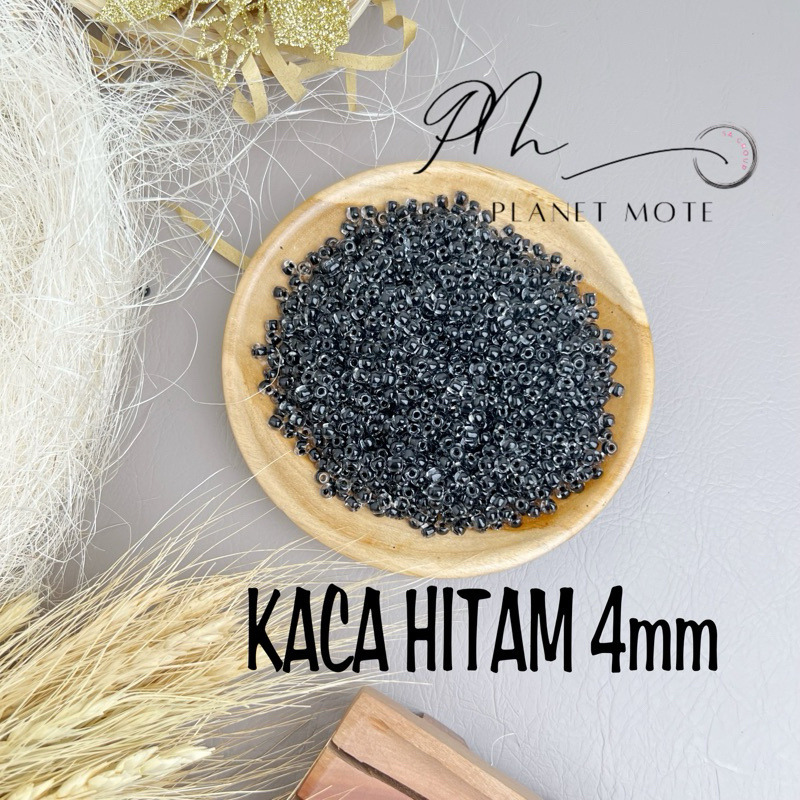 Jual Manik Manik Kaca Kristal 8/o Dan 6/o Transparant Bening (15gr ...