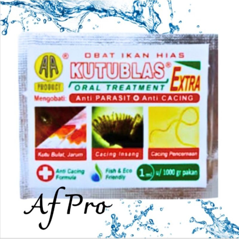 Jual Obat ikan hias Anti parasit anti cacing AKARI AA KUTUBLAS EXTRA ...