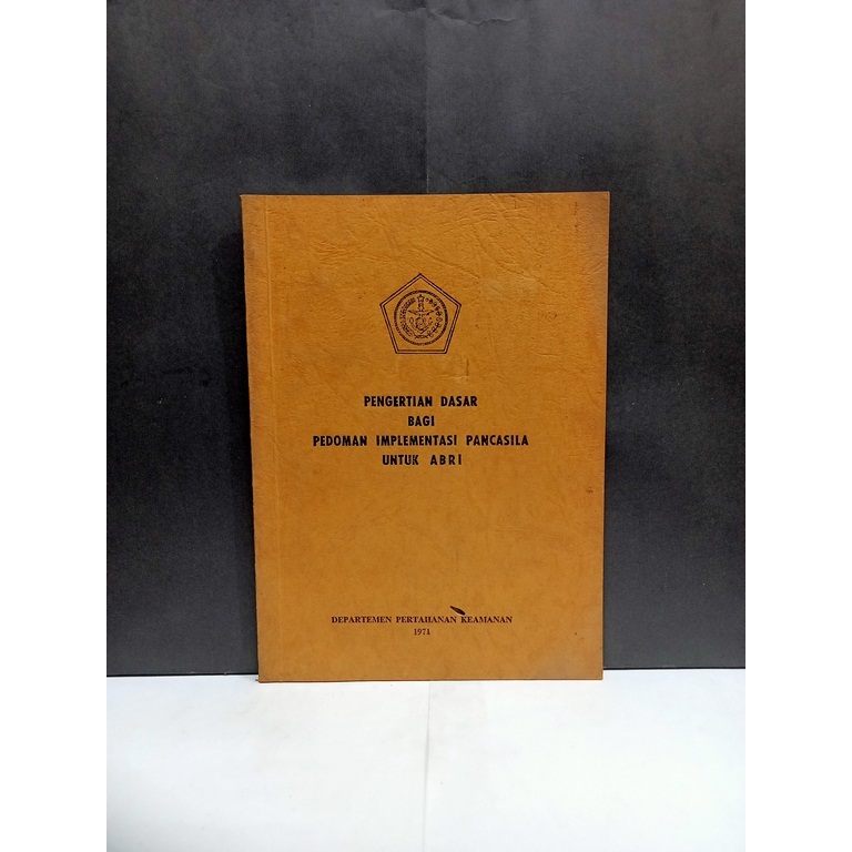 Jual Buku Pengertian Dasar Bagi Pedoman Implementasi Pancasila Untuk