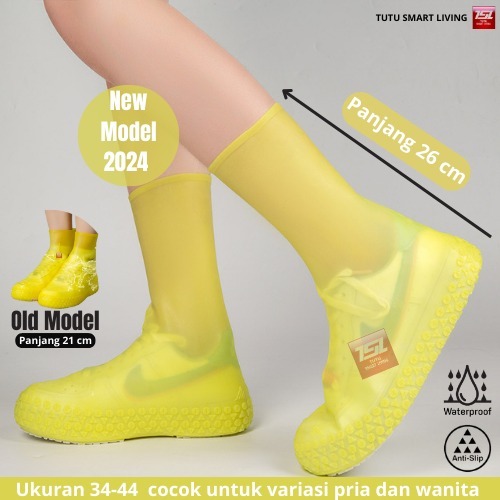Jual TUTU COVER SEPATU PELINDUNG HUJAN / JAS HUJAN SEPATU ANTI AIR ...