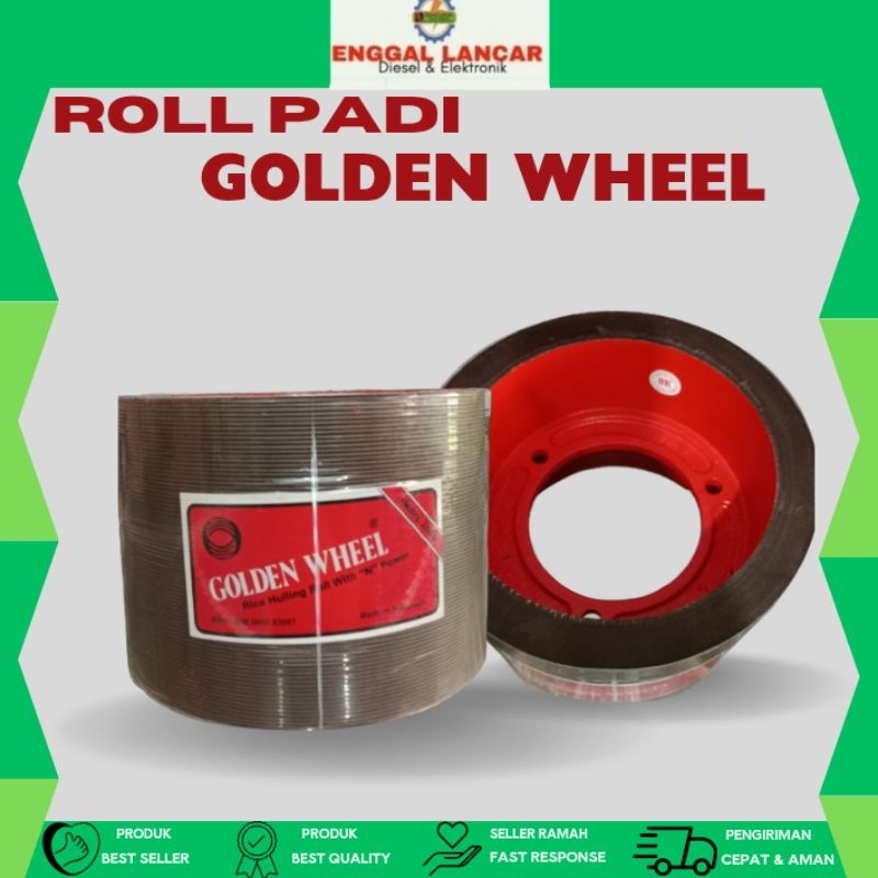 Jual roll gilingan padi Golden wheel ET V.Mrh-k.cklt | Shopee Indonesia