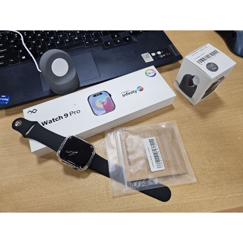 Jual smartwatch infinite watch 9 pro, baru ada minus, no retur | Shopee ...