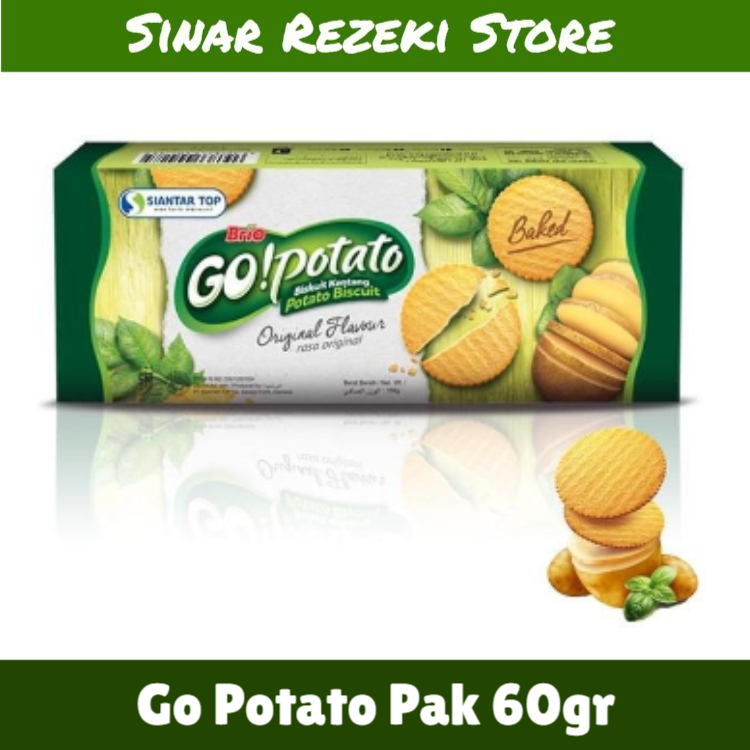 Jual Go Potato Pack / Go Potato Biskuit Kentang / Go! Potato Original ...