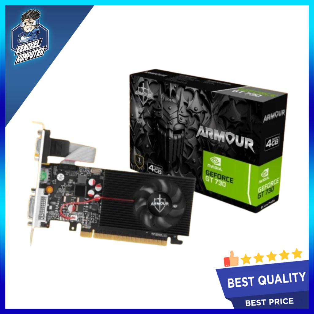 Jual VGA ARMOUR GT 730 LP 4GB DDR3 128 BIT | Shopee Indonesia