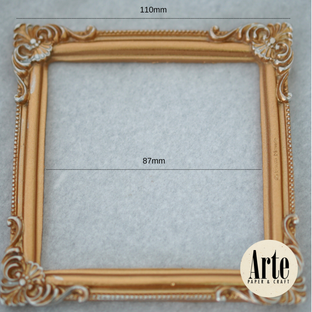 Jual Properti Foto Vintage Frame Gold Aesthetic Photo Prop Bingkai Emas ...