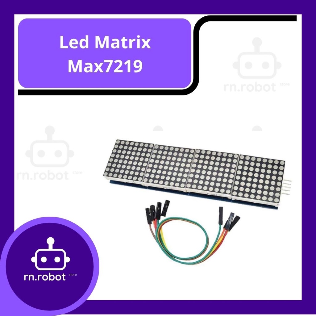 Jual Led Dot Matrix Max7219 32 8 Shopee Indonesia