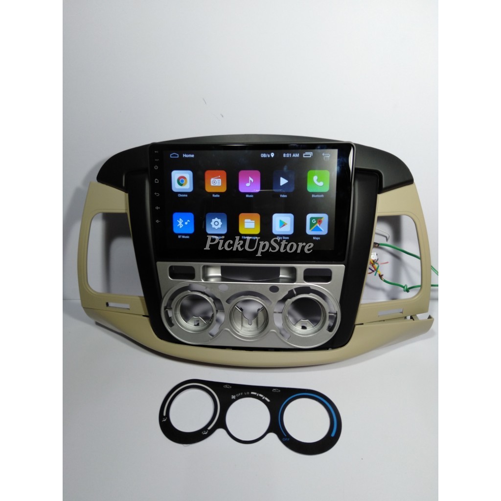 Jual Paket Head Unit Android Skeleton 9inch Ram2/32GB Frame Innova 9 ...