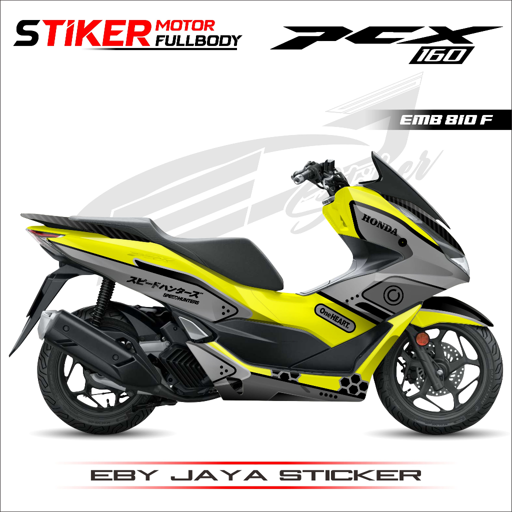 Jual STIKER DECAL FULL BODY MOTOR PCX ALL VARIAN SIAP PAKAI-STIKER ...
