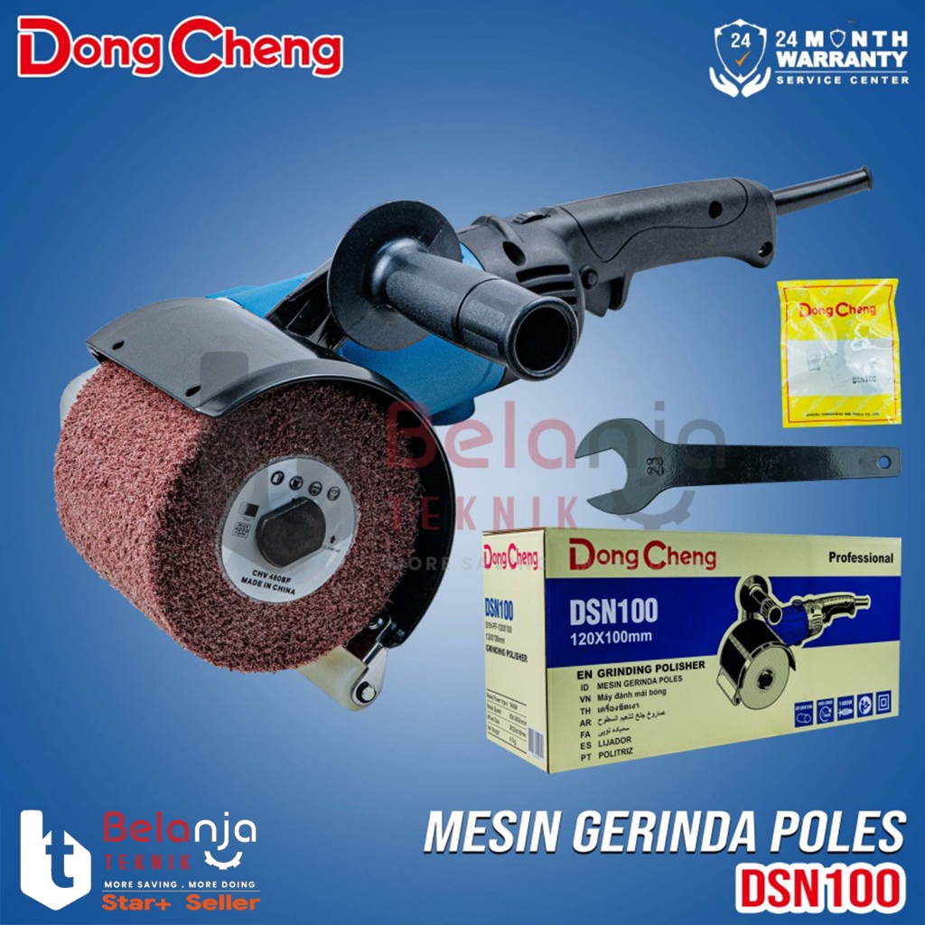 Jual Dongcheng Mesin Grinding Polisher DSN100 Gerinda Poles DSN 100 1400W | Shopee Indonesia
