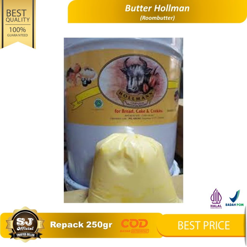 Jual BUTTER HOLLMANN 250gr / HOLLMAN BUTTER / ROOMBUTTER GOOD QUALITY ...