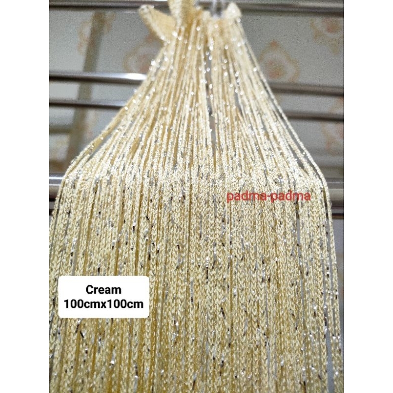 Jual Tirai GLITER 1WARNA 100CM X 100CM/TIRAI DEKORASI/TIRAI JENDELA ...