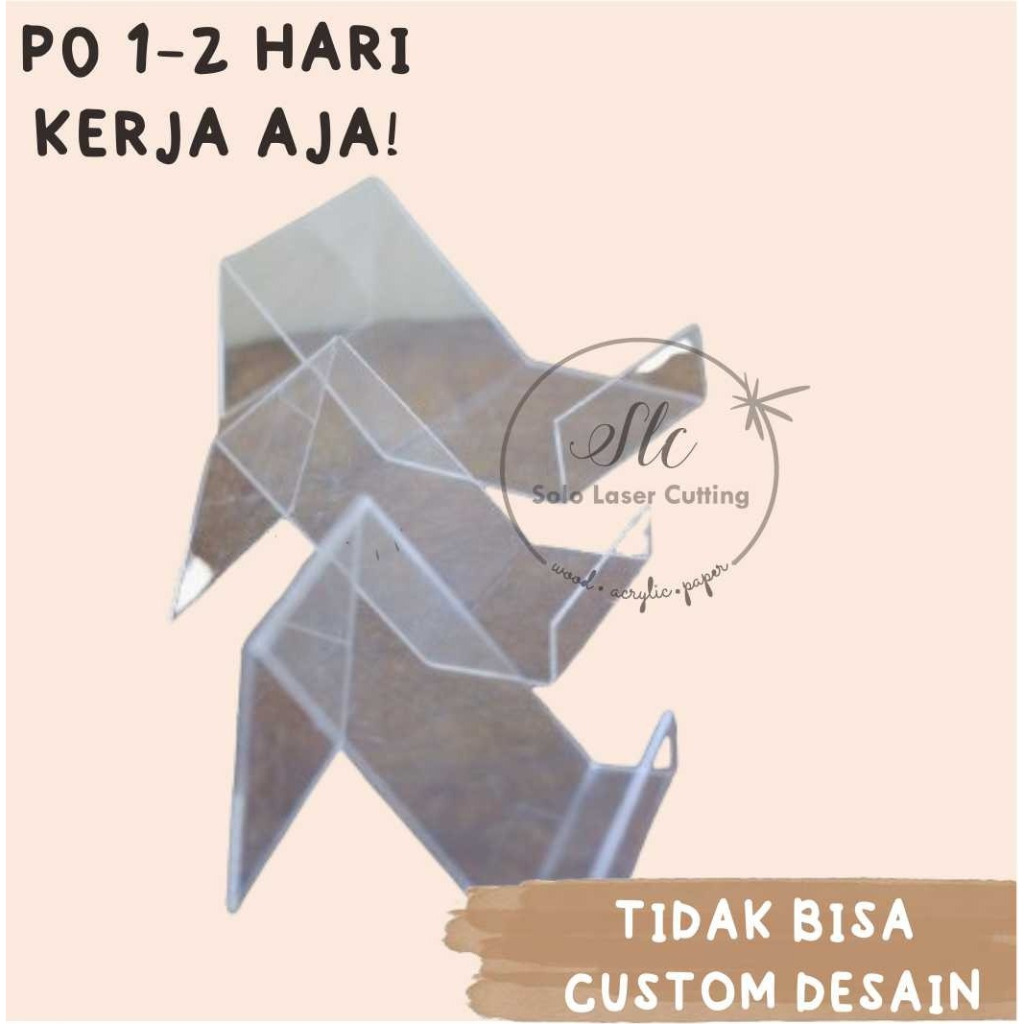 Jual Stand Display Tas Mini Bahan Akrilik / Dudukan Tas Mini / Akrilik ...