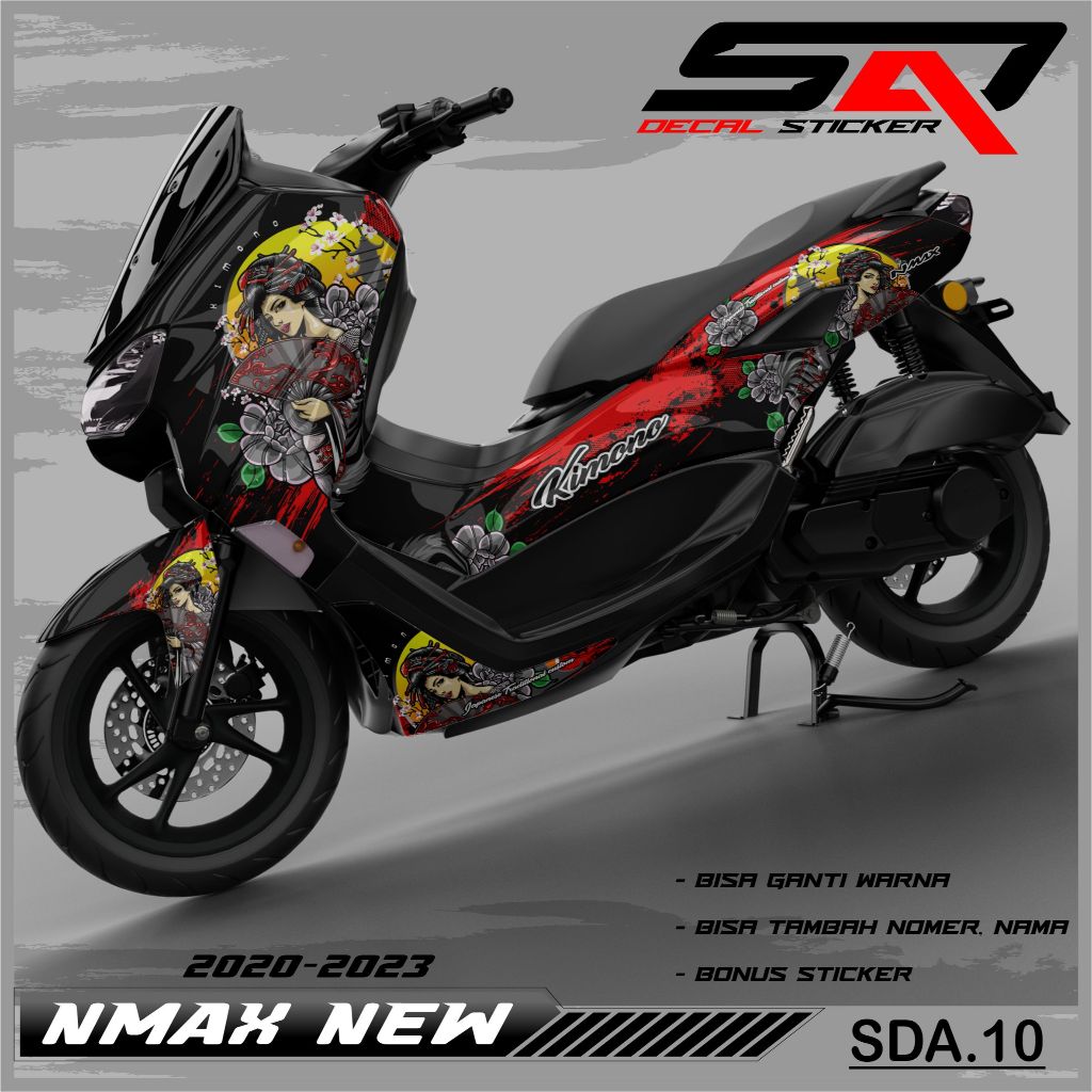 Jual Decal Sticker Custoom Full Body NMAX NEW 2020-2023 Decal Stiker ...