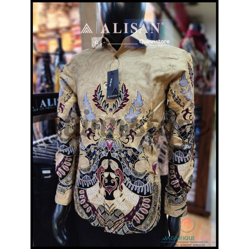Jual ALISAN Original | Kemeja Batik | Lengan Panjang - Slim Fit | Motif ...