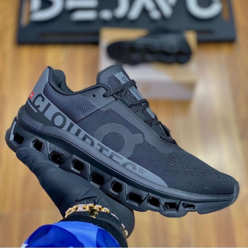 Jual Sepatu Cloud Monster Black Premium Original | Shopee Indonesia