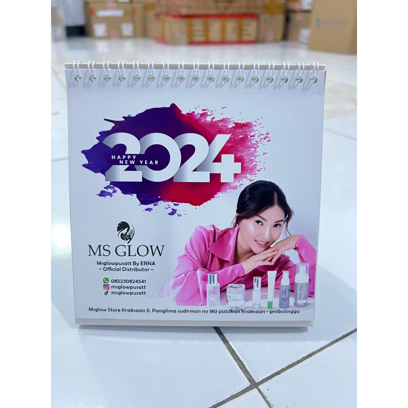 Jual KALENDER MS GLOW 2024 | Shopee Indonesia