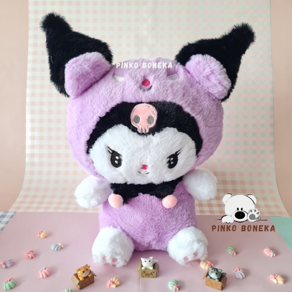 Jual Bantal Boneka Kuromi My Melody Hello Kitty Cinnamoroll | Shopee Indonesia