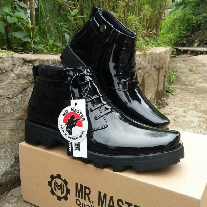 Jual SEPATU PDH KULIT SAPI ASLI MR MASTER SEPATU PDH DINAS KANTOR TNI ...