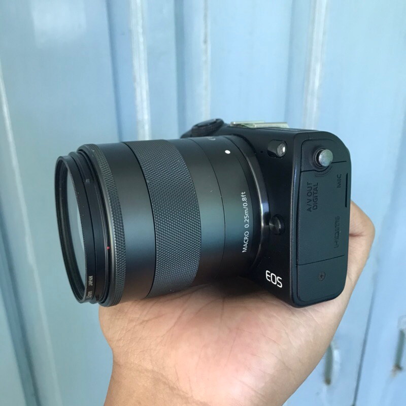Jual Canon Mirrorless m2 lensa kit 18-55mm STM Murah | Shopee Indonesia