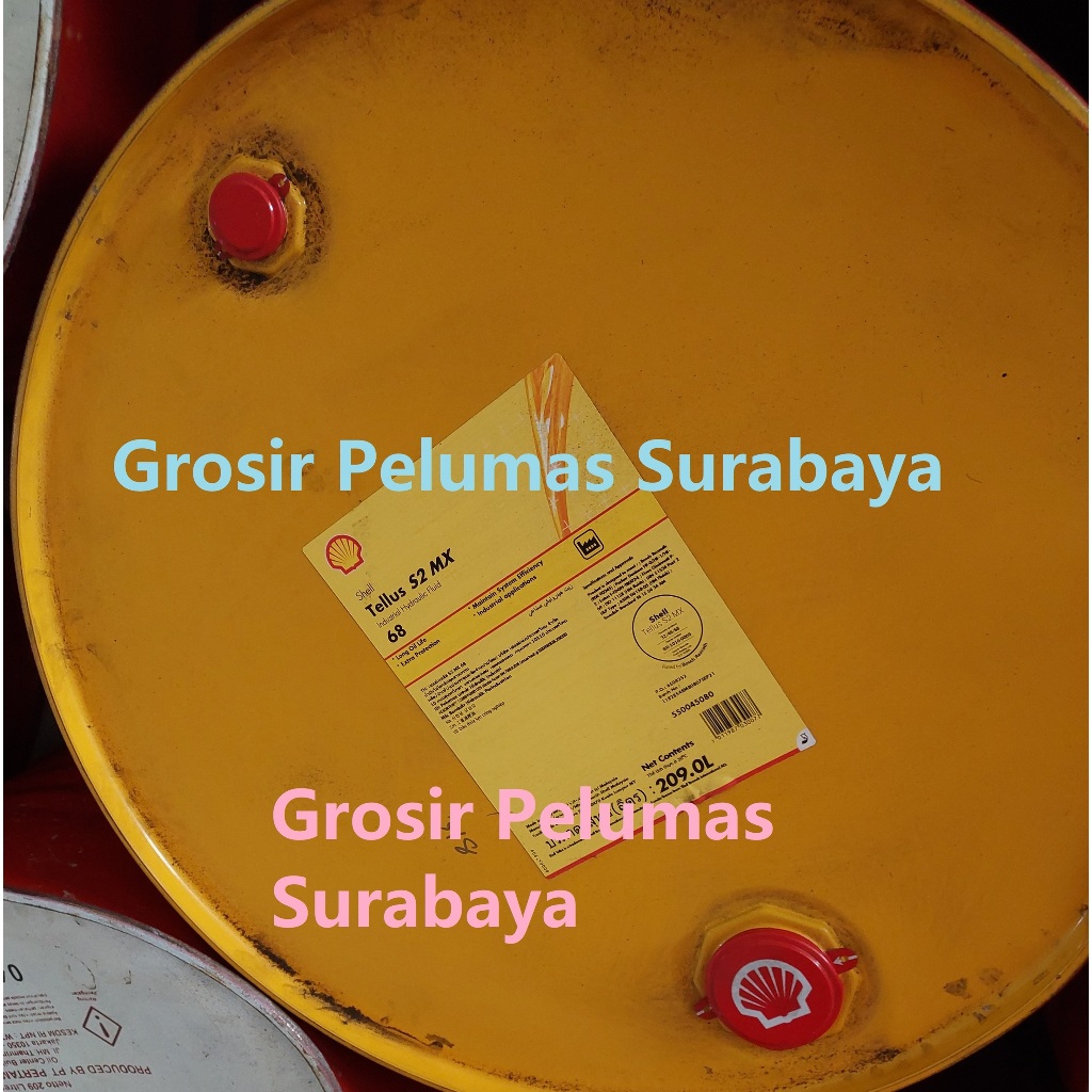 Jual Oli Hidrolis Hidrolik hydraulic SHELL Tellus S2 MX 46 / 68 OIL ...