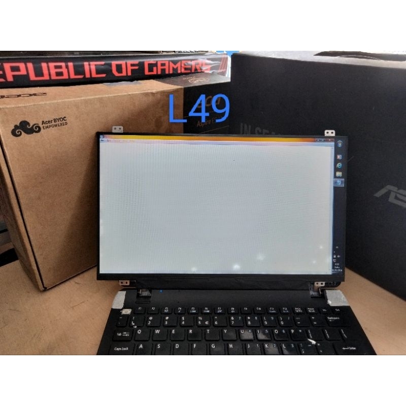 Jual LCD 14 inch 30 pin slim LED Laptop [Minus] bisa untuk acer asus hp ...
