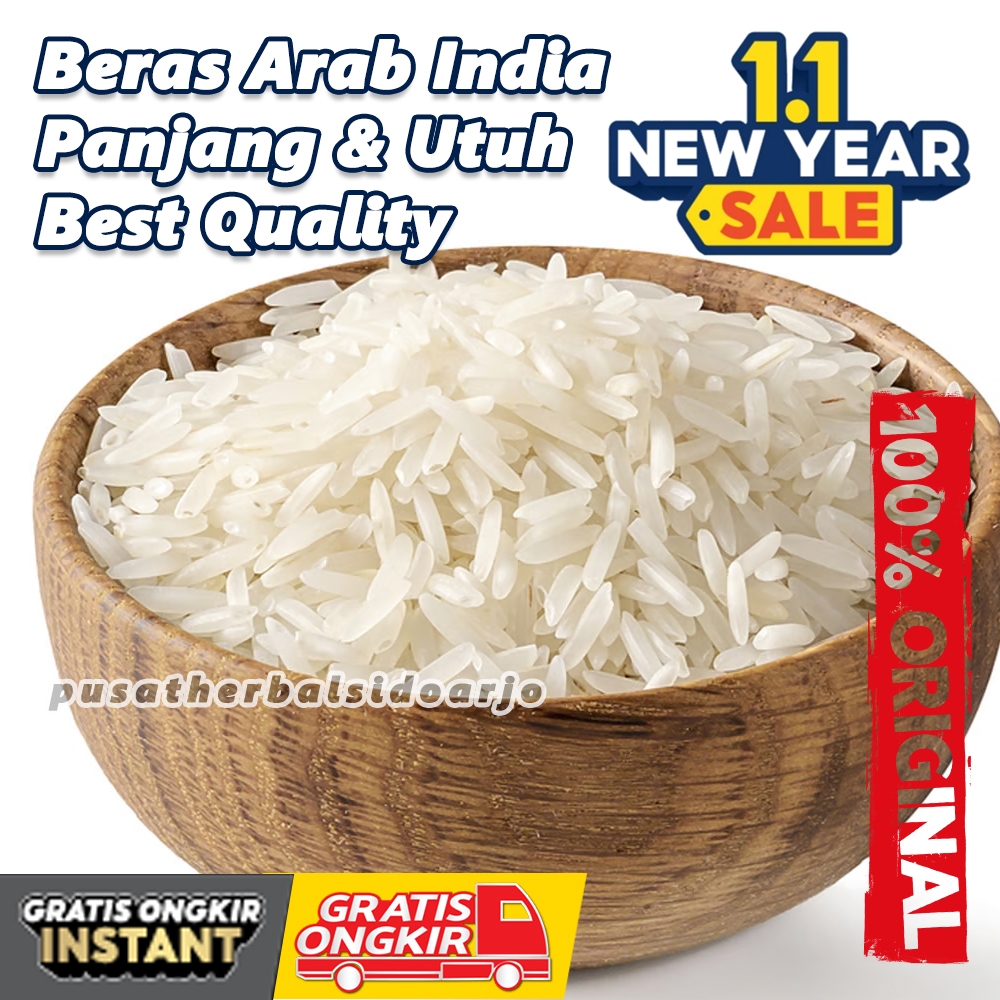 Jual Beras Basmati Murah Beras Arab India Panen Baru Beras Basmati ...