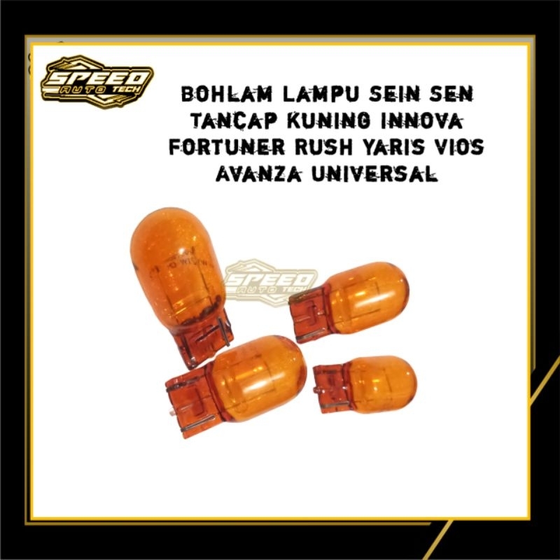 Jual Bohlam Lampu Sein Sen Tancap Kuning Innova Fortuner Rush Yaris ...