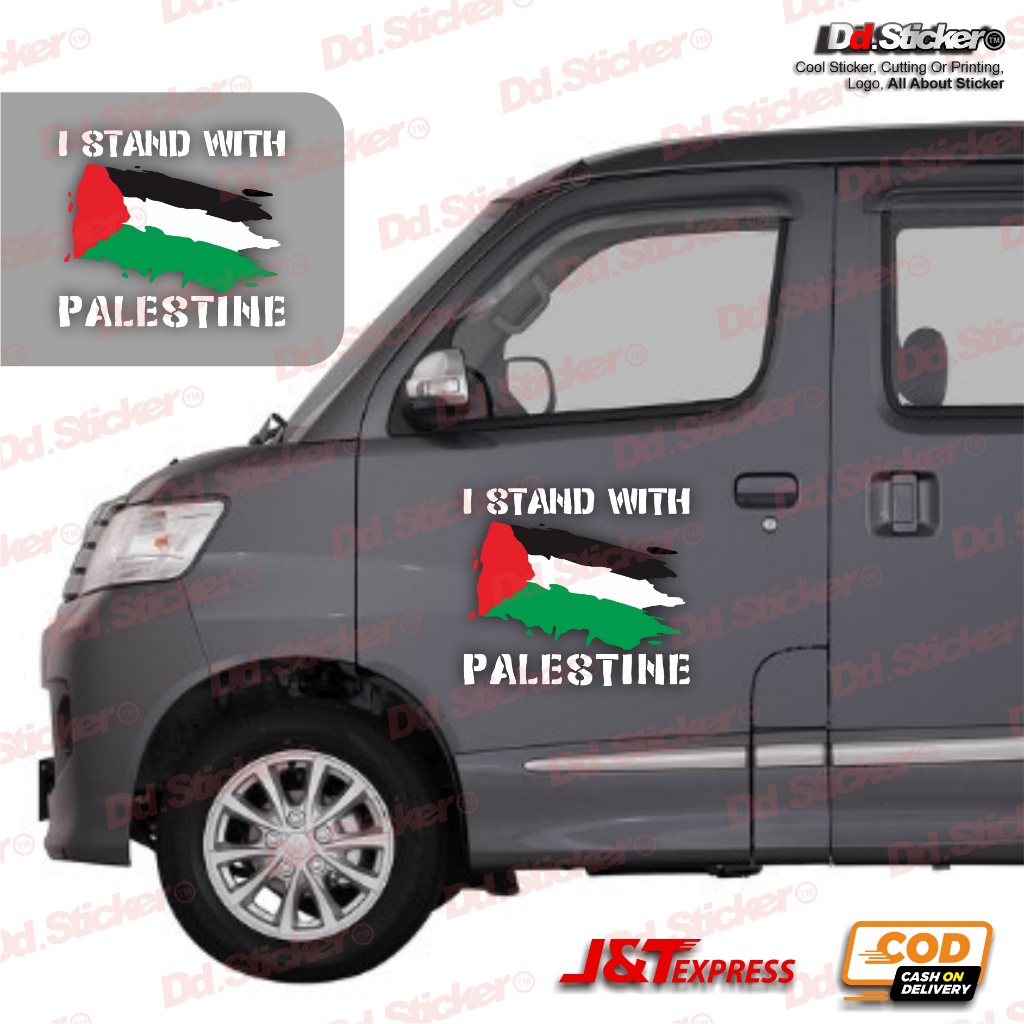 Jual sticker palestina i stand with palestina stiker mobil | Shopee ...