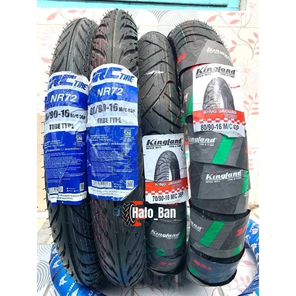 Jual BAN IRC TIRE 70/90-16 80/90-16 TUPETYPE/BUKAN TUBELESS DAN BAN ...
