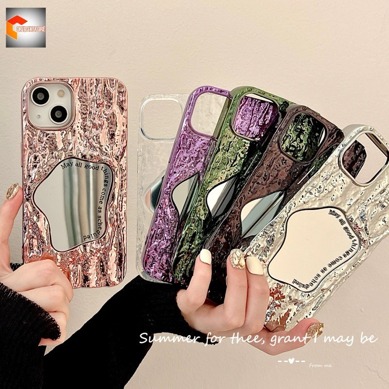 Jual RCI186 Case casing handphone rock grain wrinkle mirror case hp ...