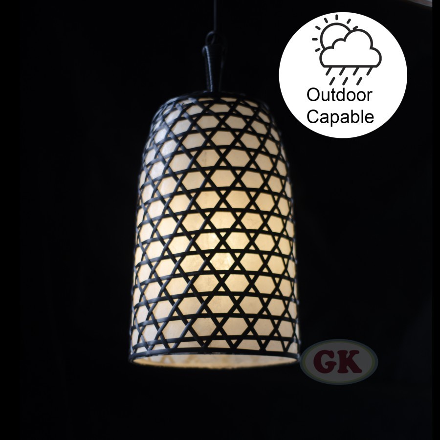 Jual Lampu gantung cafe , Lampu hias taman ,lampu cafe outdoor DR90 ...