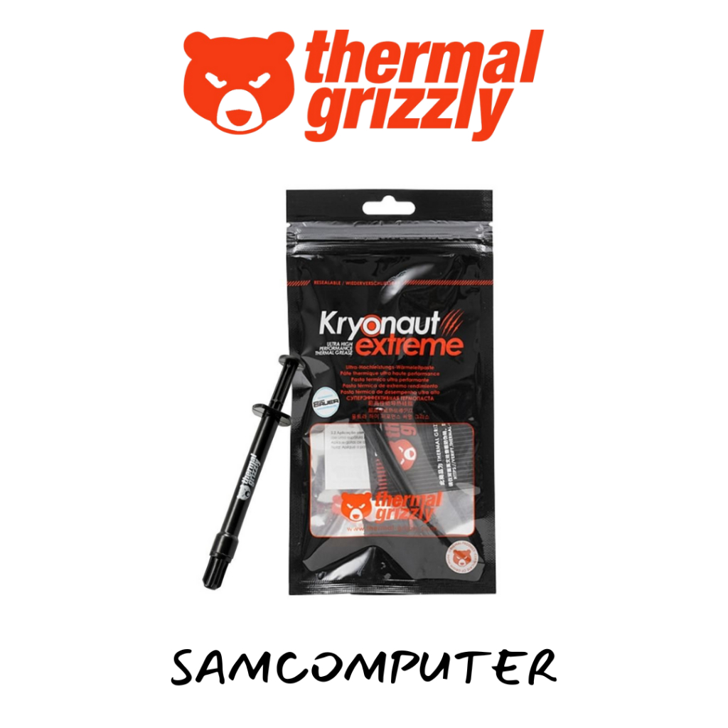 Jual Thermal Grizzly Kryonaut EXTREME Thermal Paste 2 Gram | Shopee ...