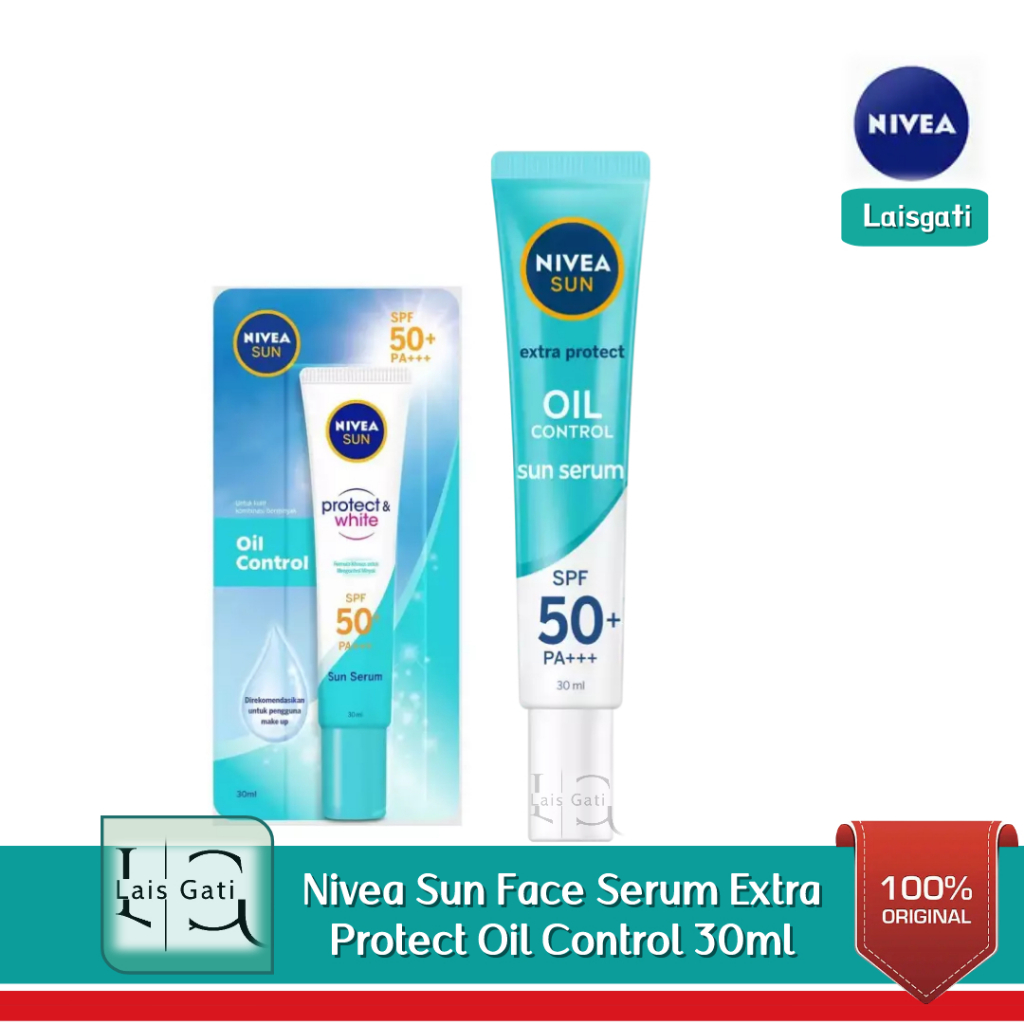 Jual NIVEA SUN Face Serum Extra Protect Oil Control SPF50+ PA+++ 30ml ...