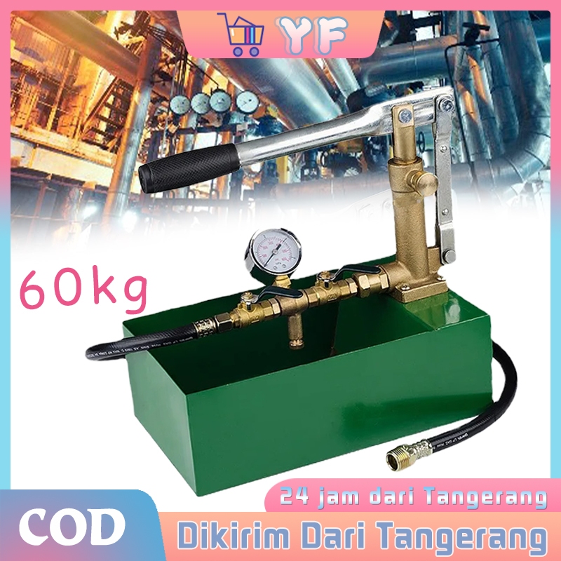 Jual 60kg Test Pump Manual Alat Tes Tekanan Pipa Alat Pengukur Tekanan ...