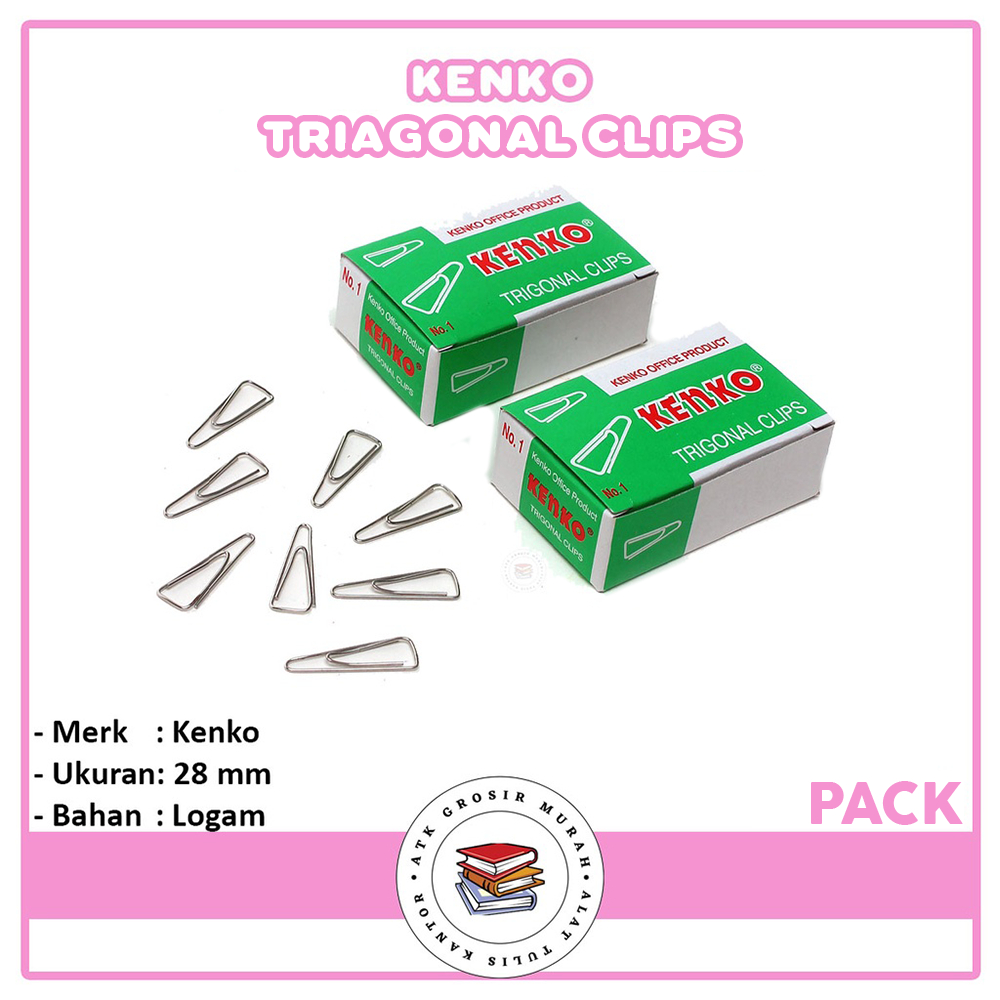 Jual KENKO - Trigonal Clip NO.1 - Pack | Shopee Indonesia